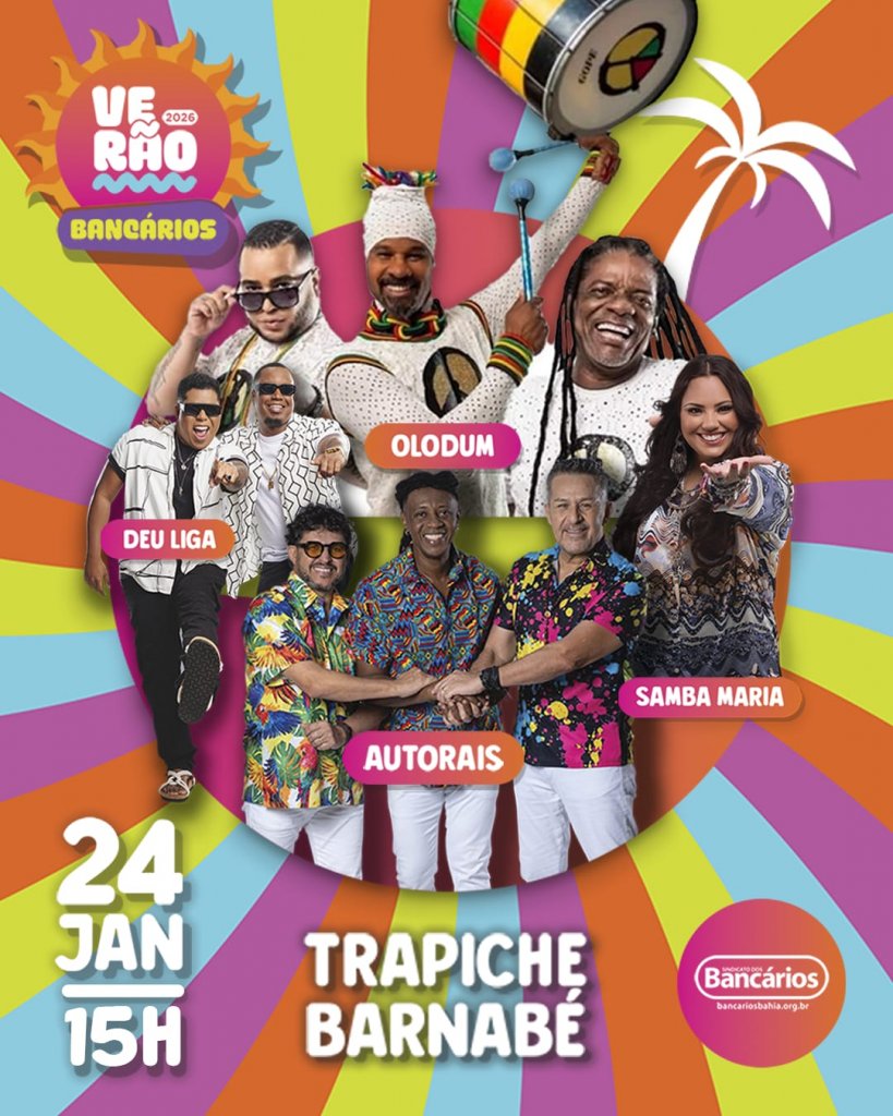 Atenção máxima. Ingressos para Verão Bancários na sexta